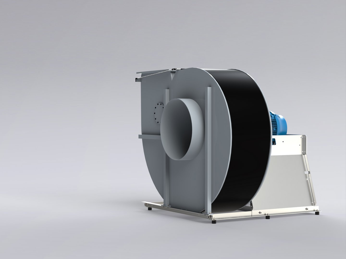 Colasit | CHVN radial fan made of plastic for corrosive media